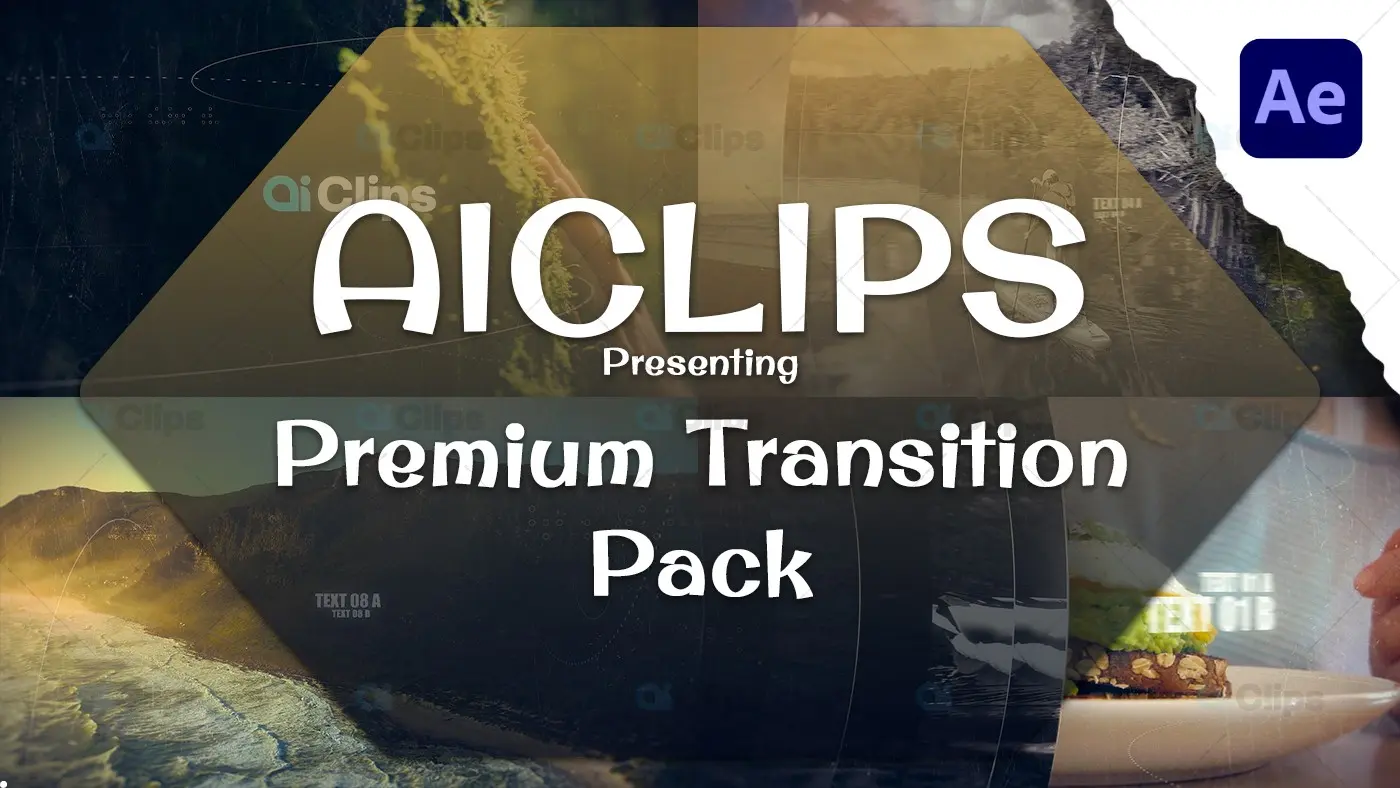 Cinematic Transition Bundle for After Effects | AIClips