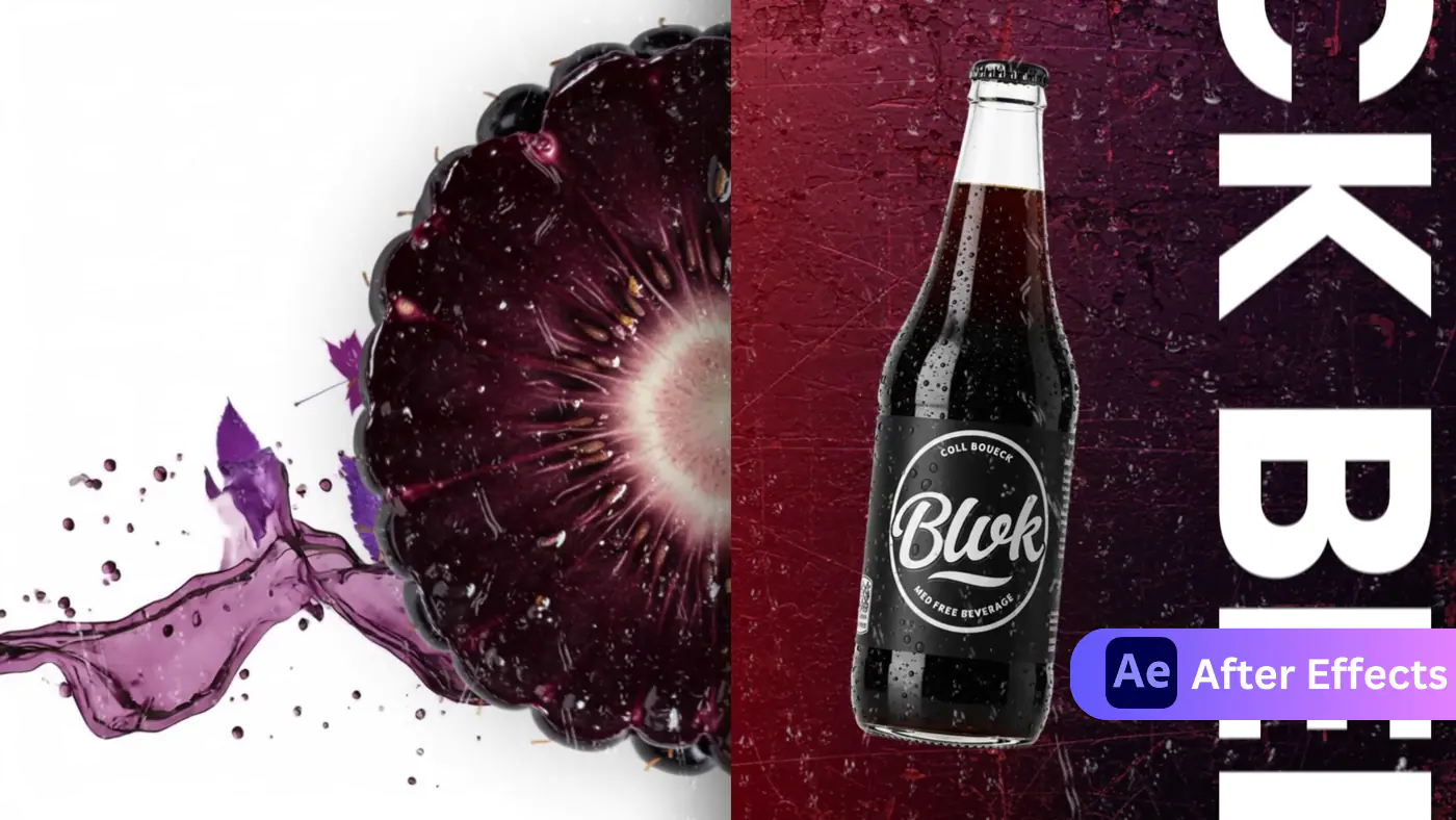 Cold Drink Promo Template for After Effects | AIClips