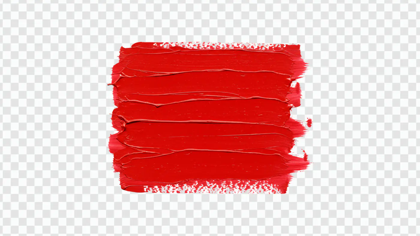 Vivid Red Paint Strokes Texture PNG Clipart | AIClips